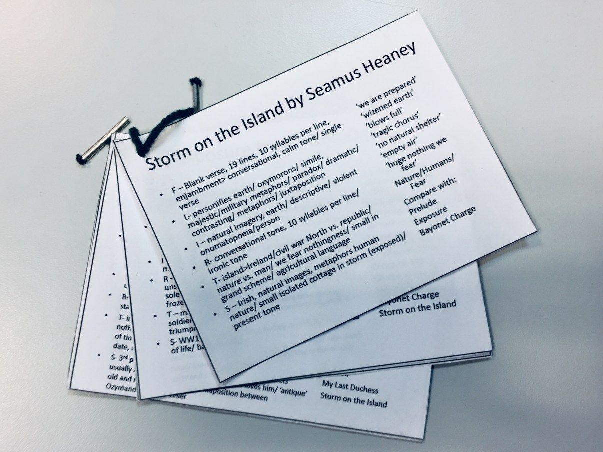 Teach your students how to compare poems for GCSE English Literature ...