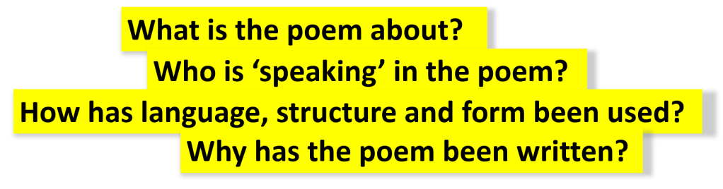 Teach your students how to compare poems for GCSE English Literature ...