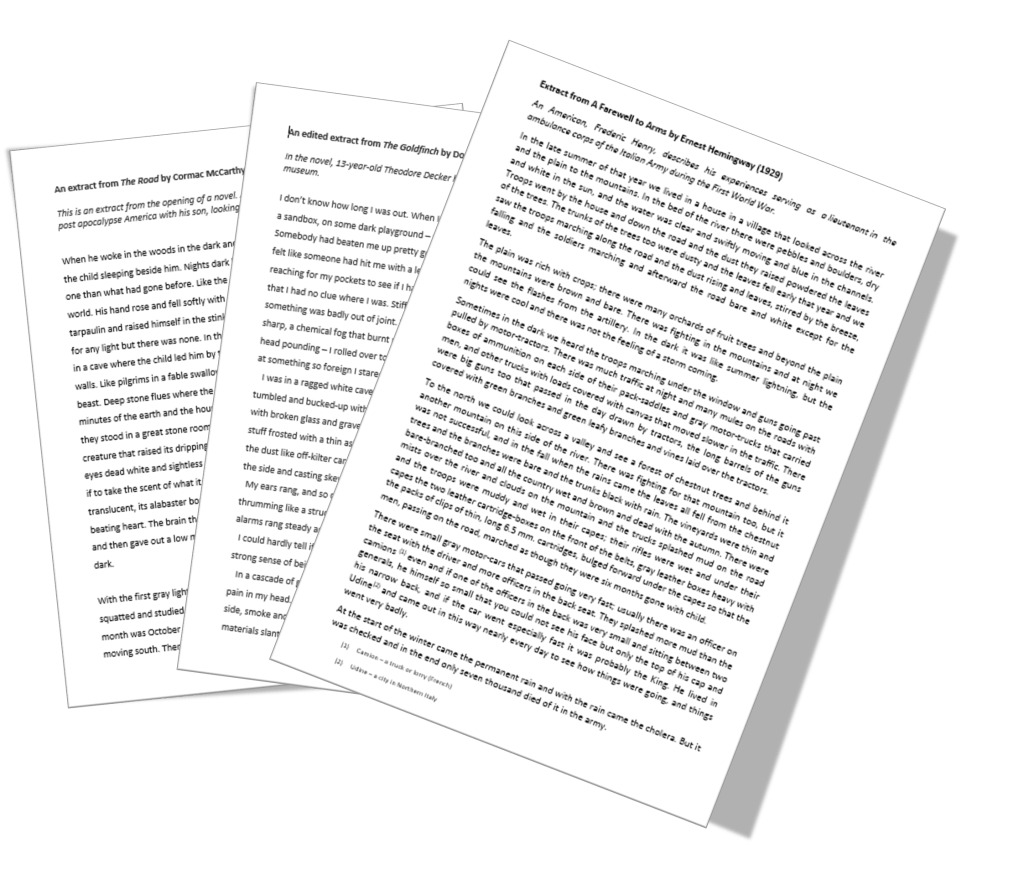 Teach your students to ace AQA’s GCSE English Language P1, Q2 – Anthony ...